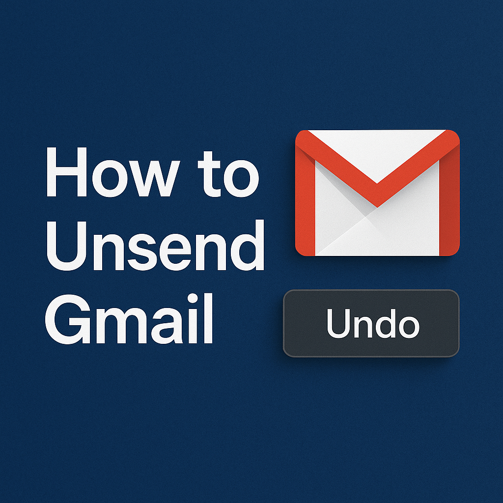 How to Unsend Gmail (Step-by-Step Guide for 2025)