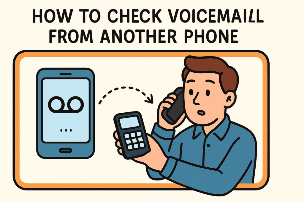 How to Check Voicemail from Another Phone Easily
